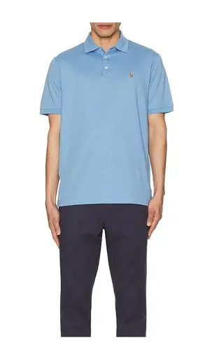 Polo Ralph Lauren Soft Touch Polo In Baby Blue