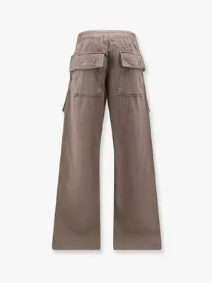 Rick Owens Cotton Cargo Trousers