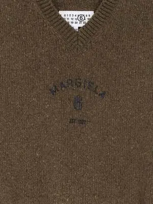 MAISON MARGIELA Wool Blend V-neck Vest