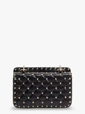 Valentino Garavani Rockstud Spike Leather Shoulder Bag