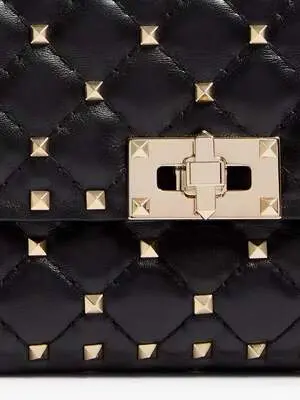 Valentino Garavani Rockstud Spike Leather Shoulder Bag