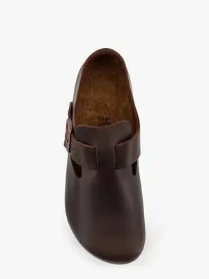BIRKENSTOCK London Leather Clogs