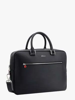 Kiton Leather Work Bag