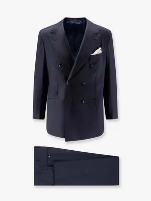 Kiton Doublebreasted Wool Suit
