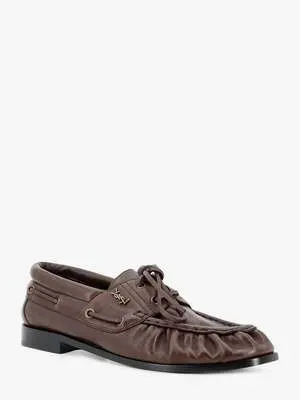 Saint Laurent Le Loafer Bateau Leather Loafers