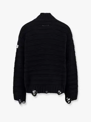 MAISON MARGIELA Wool Blend Sweater With Distressed Effect