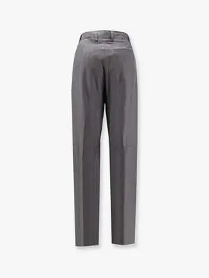 MAISON MARGIELA Virgin Wool And Cotton Trousers