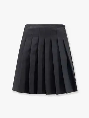 MAISON MARGIELA Pleated Mini Skirt - Black