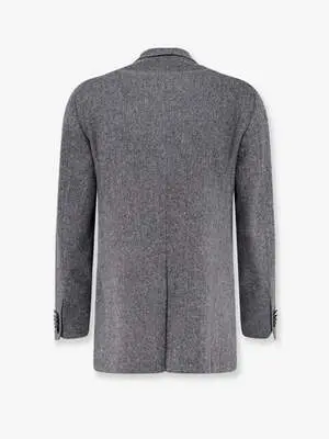 Tagliatore Doublebreasted Virgin Wool And Cashmere Blazer