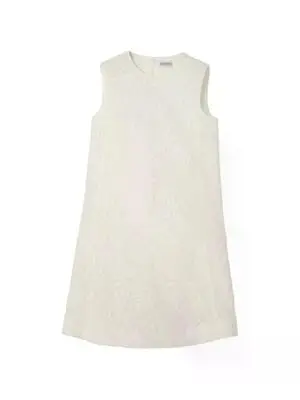 Burberry Paisley Lace Shift Dress