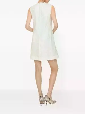Burberry Paisley Lace Shift Dress