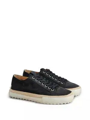TOD'S Suede Espadrille Sneakers