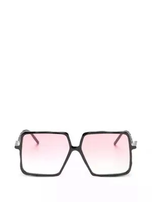 KUBORAUM L12 Square-frame Sunglasses - Red