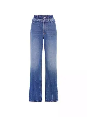 Rabanne Light Wash Bottoms For Women