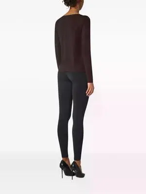 Wolford Pure Long-sleeve T-shirt - Brown