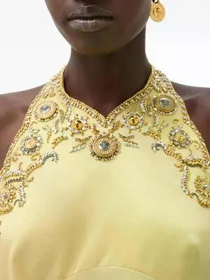 Versace Embellished Mini Dress
