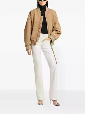 COURREGES Logo-embroidered Bomber Jacket