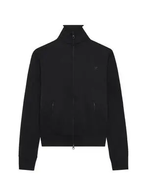COURREGES Side-stripe Tracksuit Jacket - Black