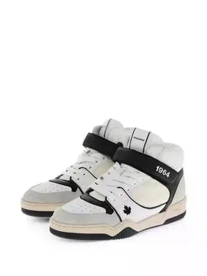 Dsquared2 High Top Sneakers With Contrasting Elements