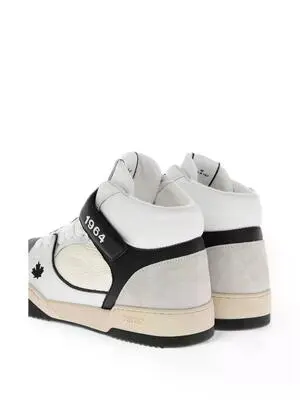 Dsquared2 High Top Sneakers With Contrasting Elements