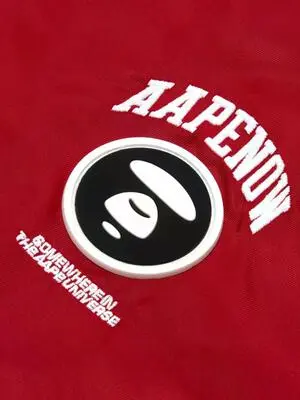 AAPE BY *A BATHING APE Moonface Patch Baseball Jacket