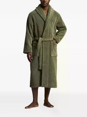 Polo Ralph Lauren Pony-embroidered Shawl-collar Robe