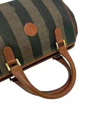 Fendi 20th Century Pequin Boston Bag