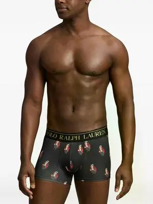 Polo Ralph Lauren Logo-waistband Polo Bear Trunks