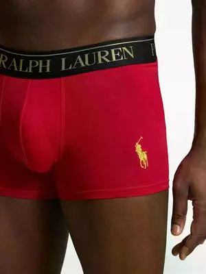 Polo Ralph Lauren Logo-waistband Polo Bear Trunks