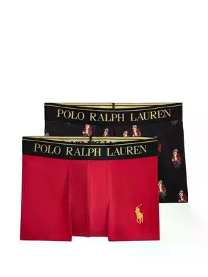 Polo Ralph Lauren Logo-waistband Polo Bear Trunks