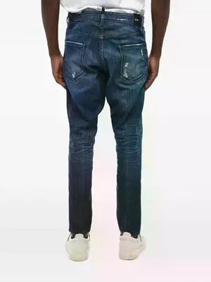 Dsquared2 Distressed Delavé-effect Jeans
