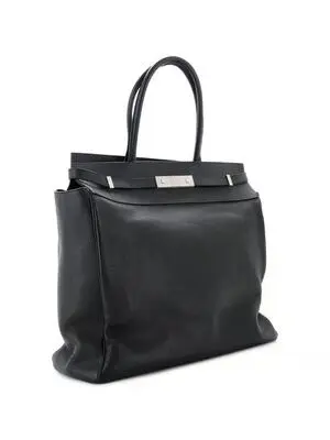 Saint Laurent Manhattan Leather North South Tote Bag