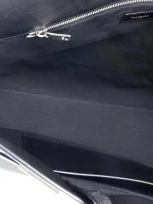 Saint Laurent Manhattan Leather North South Tote Bag