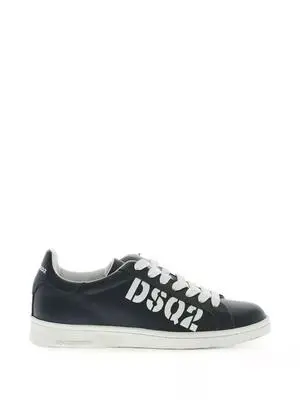 Dsquared2 Boxer Logo-print Sneakers - Blue