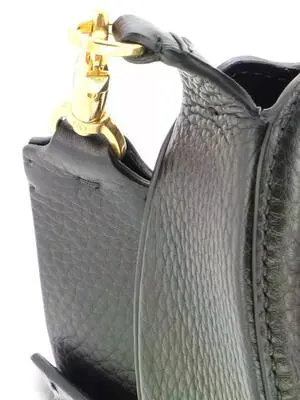 Valentino Garavani Vlogo Saddle Leather Medium Crossbody Bag