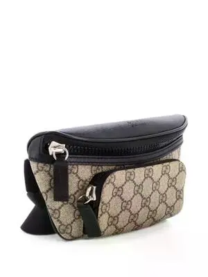 Gucci Eden Waist Bag Gg Coated Canvas Medium Belt Bag