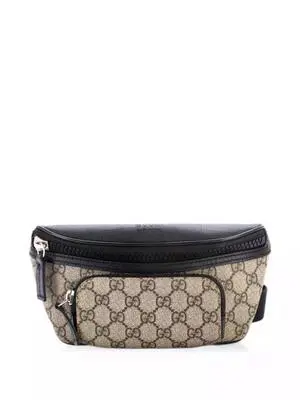 Gucci Eden Waist Bag Gg Coated Canvas Medium Belt Bag