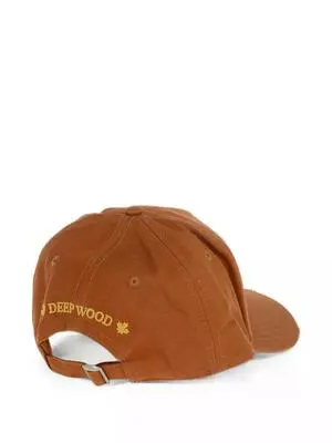 Dsquared2 Embroidered-patch Distressed Baseball Cap