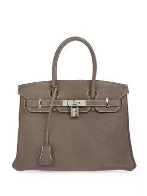 Hermès 2015 Birkin 30 Tote Bag - Grey