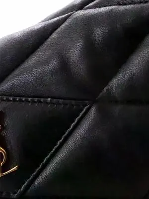 Saint Laurent Sade Puffer Envelope Quilted Leather Large Clutch Bag