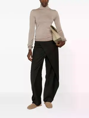 MAISON MARGIELA Long-sleeve Roll Neck Sweater - Neutrals