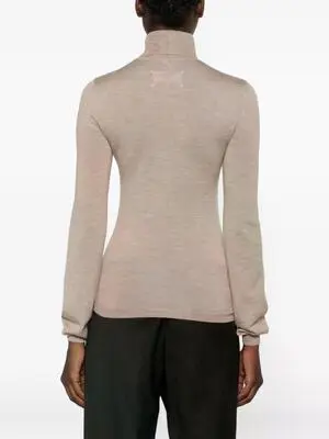 MAISON MARGIELA Long-sleeve Roll Neck Sweater - Neutrals