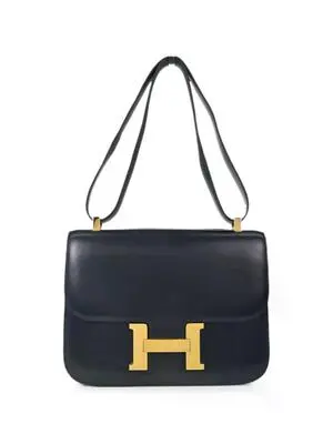 Hermès 1995 Constance Shoulder Bag - Black