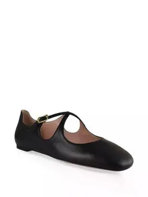 Bally Rina Flats In Leather