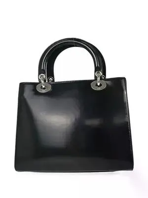 Dior Medium Lady Dior Tote Bag Black