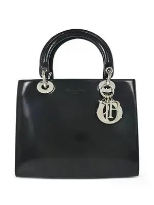 Dior Christian Dior Medium Lady Dior Tote Bag Black