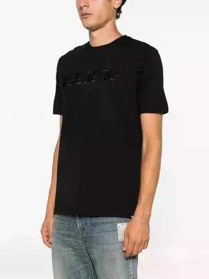 Iceberg Logo-embroidered T-shirt