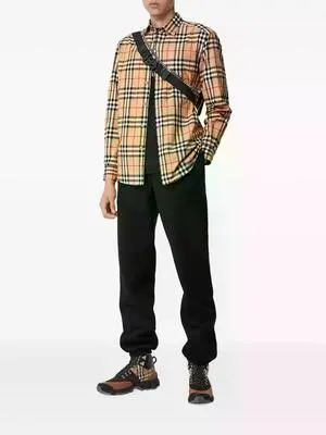 Burberry Check Long-sleeve Shirt