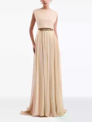 GEMY MAALOUF Maxi Dress With Embellished Waist