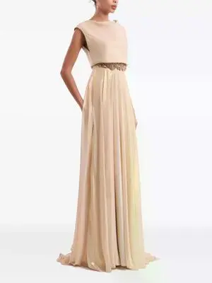 GEMY MAALOUF Maxi Dress With Embellished Waist